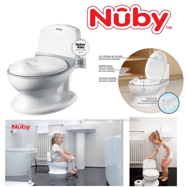 Nuby My Real Potty Mini Toilet for 18m+ | Shopee Malaysia