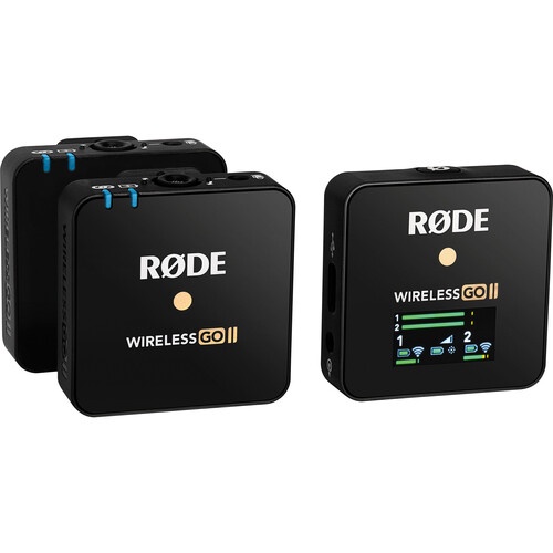 Rode Wireless Go II Dual Channel Wireless Microphone System | Shopee Malaysia