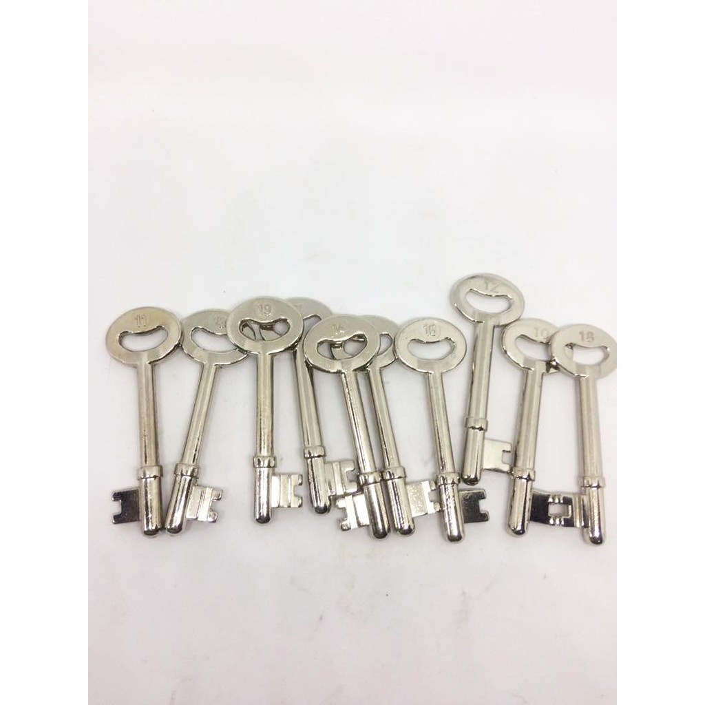 STAINLESS STEEL FUDA 2 LEVER KEY (no.10-19 /30-39) | Shopee Malaysia