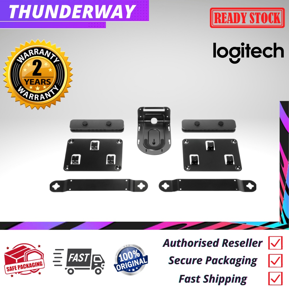 LOGITECH Rally Mounting Kit Custom mounts for a sleek installation and ...