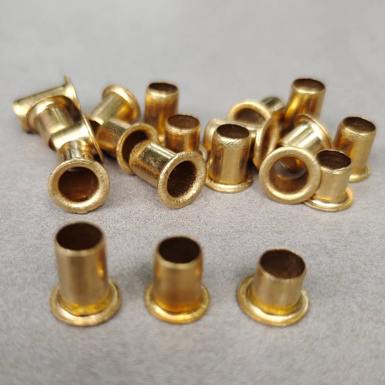 (50 pcs) Copper eyelet for leather / kydex DIY - Eyelet tembaga untuk ...