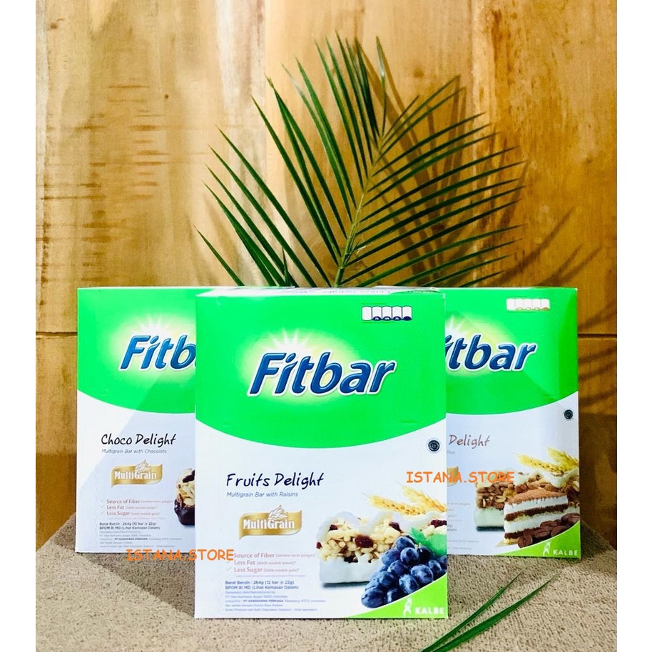 Healthy Snack Fitbar contains 12 pcs | Shopee Malaysia