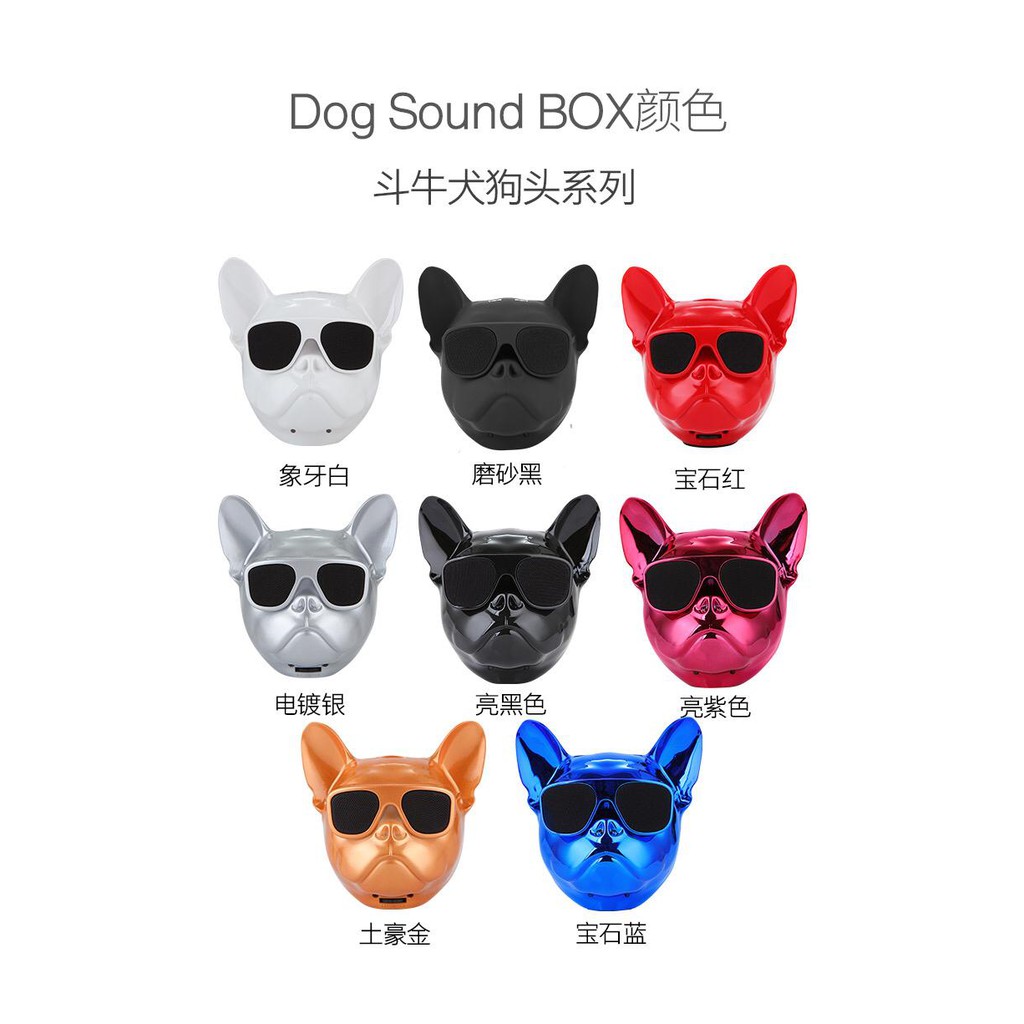{Wulala} Bluetooth Speaker Cool Dog Subwoofer | Shopee Malaysia