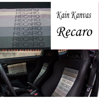 Recaro Regency / Gradation Racing Seat Canvas Fabric | Shopee Malaysia