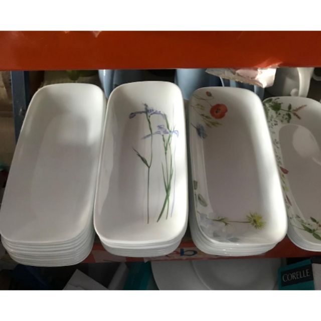 Corelle Fish Plate pelbagai corak | Shopee Malaysia