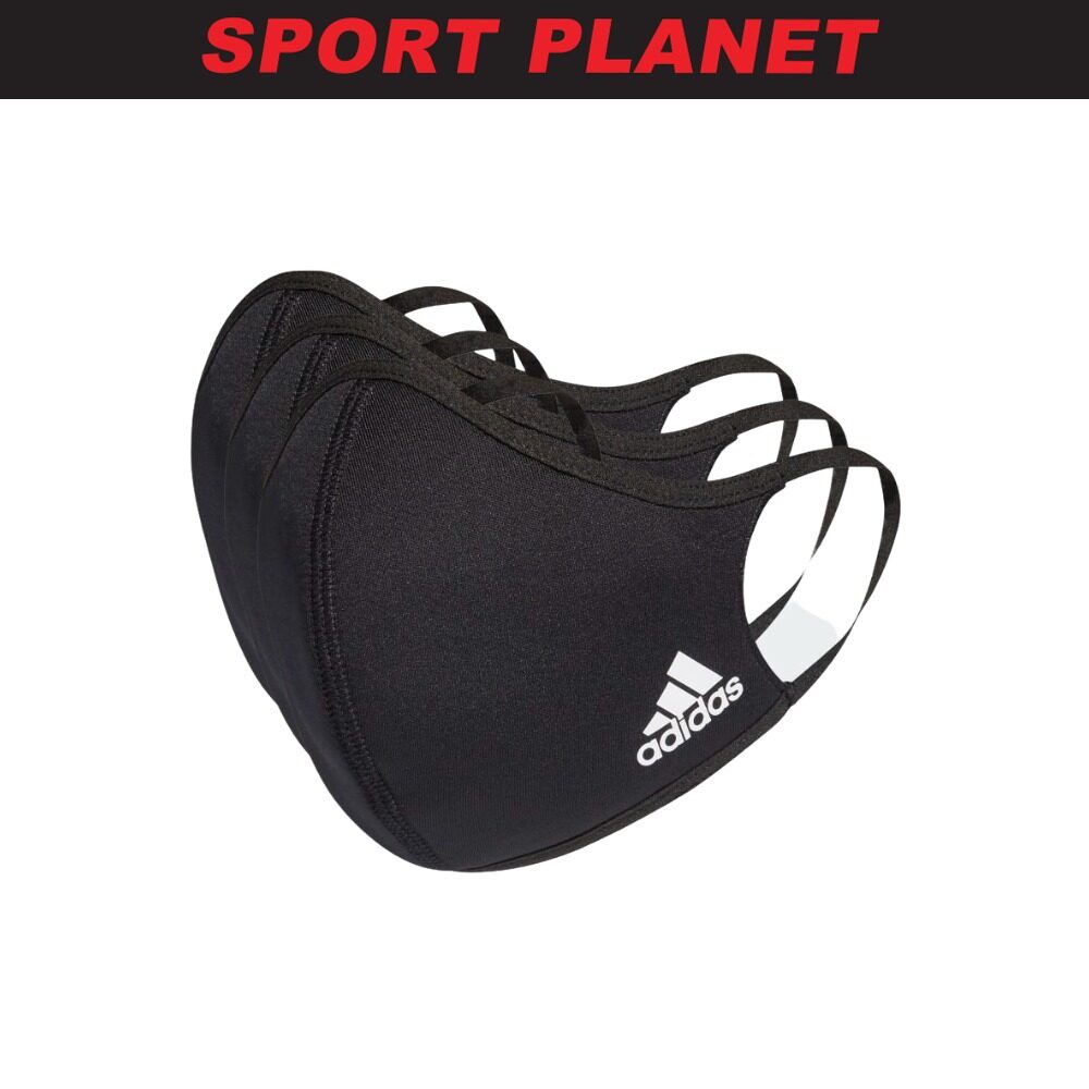 adidas Unisex Face Covers 3-Pack M/L Face Mask Accessories (H08837 ...