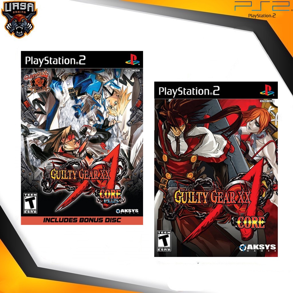 🔥PS2🔥 Guilty Gear XX Accent Core Plus / Guilty Gear XX Accent Core ...