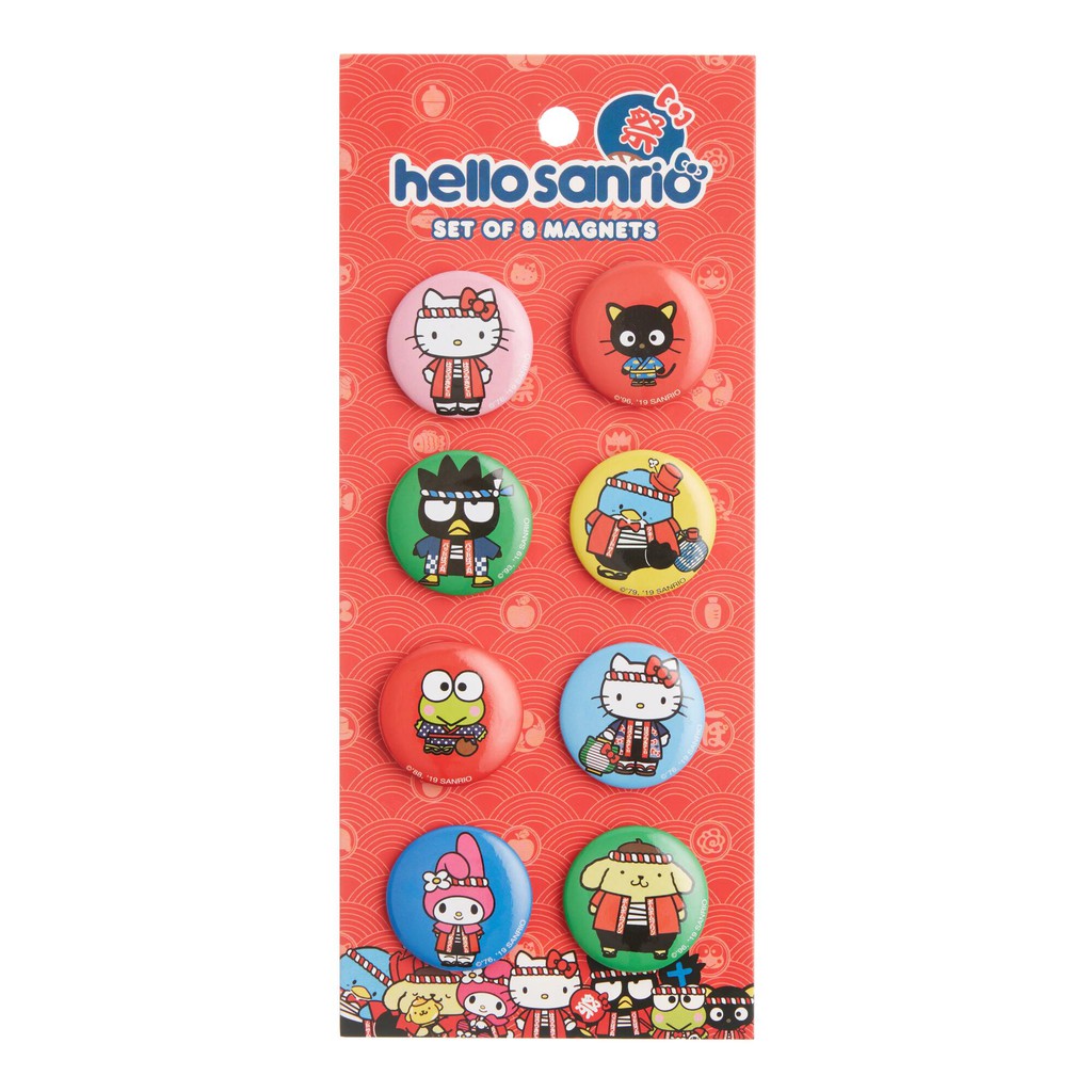 Original Sanrio Hello Kitty Omatsuri Magnets (Set of 8) (From US ...
