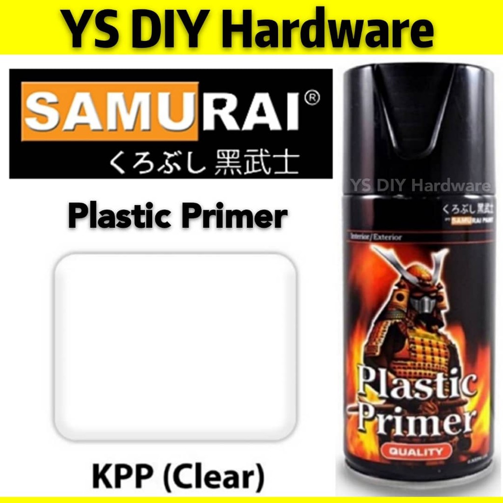 Samurai Plastic Primer (300ML) (Sabah Sarawak Not Allow) | Shopee Malaysia