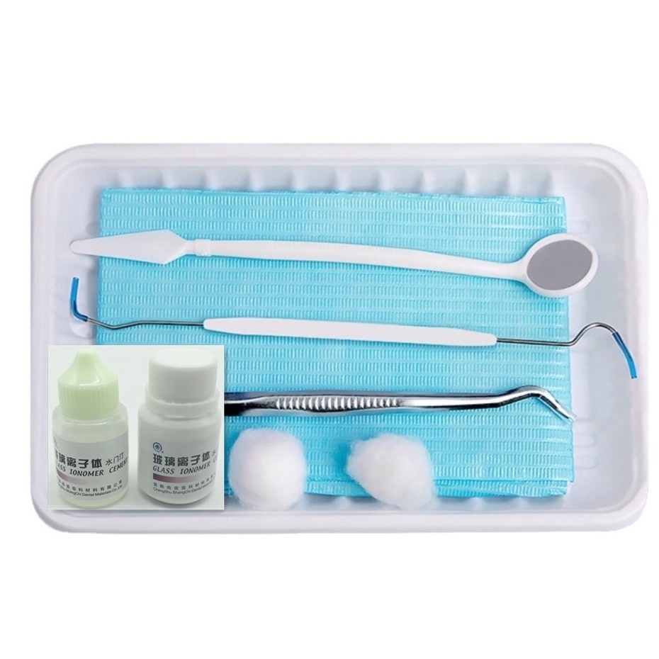 1set/bag Dental GIC Filling and Luting Glass Ionomer Cement/Disposable ...