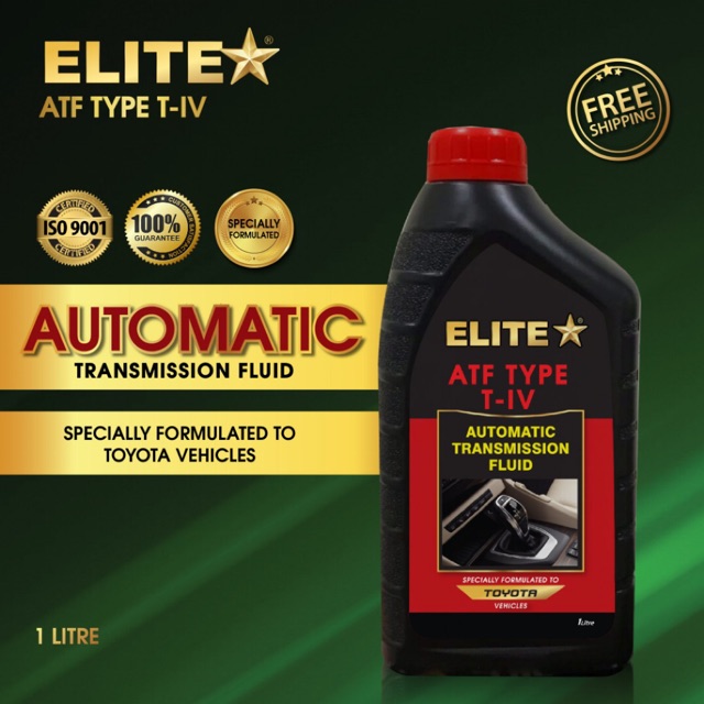 Elite ATF TYPE T-IV AUTOMATIC TRANSMISSION FLUID 1Litre | Shopee Malaysia