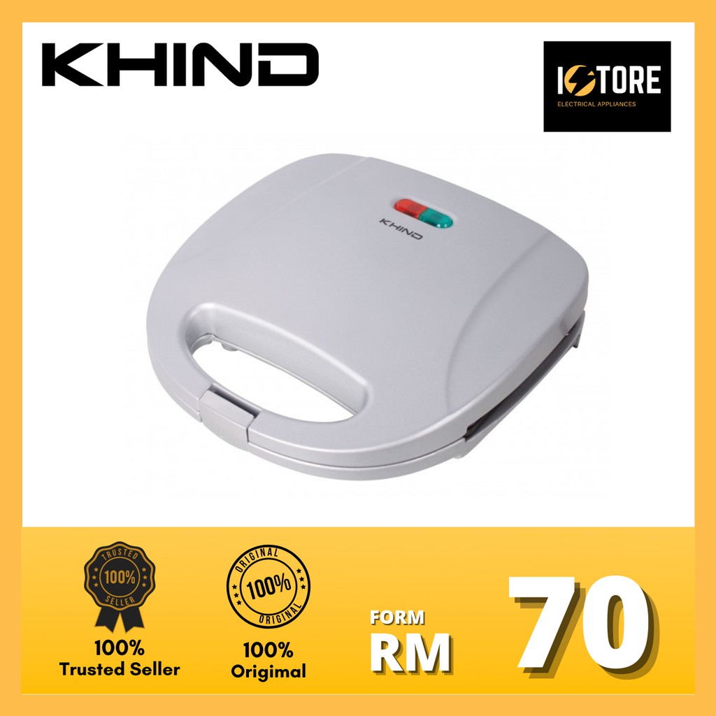 KHIND Sandwich Toaster ST810 | Shopee Malaysia