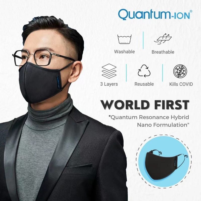 STOCK CLEARANCE!!! [100% Authentic] Quantum Ion Mask (Adults /Kids ...