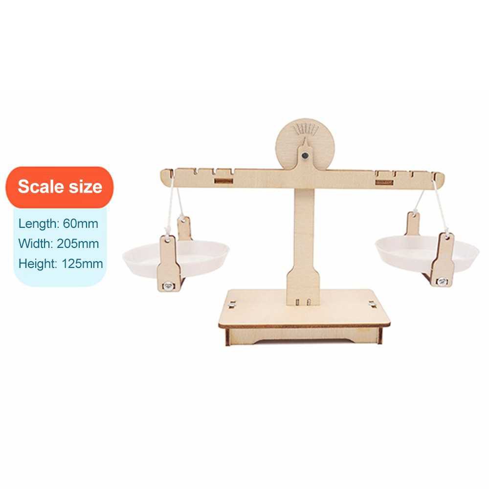 DIY Balance Scale Lever Wooden Weighing Scale Science Math Teaching ...