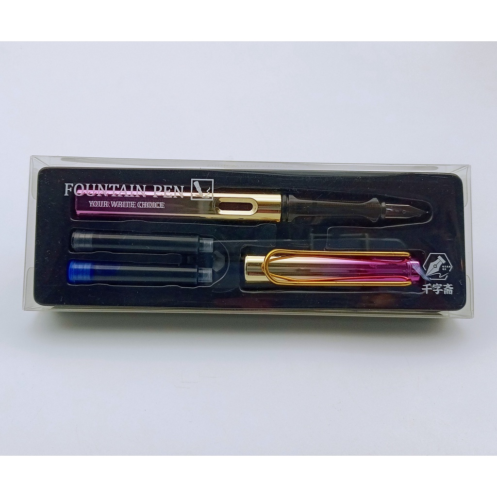 Luxury High Quality Fountain Pen Set 0.5mm Various Colors Student ...