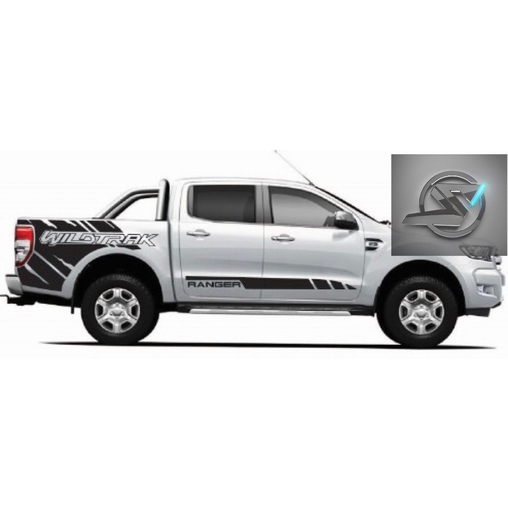 (Ready Stock) S835# Ford Ranger Wildtrak Car Body Sticker | Shopee Malaysia