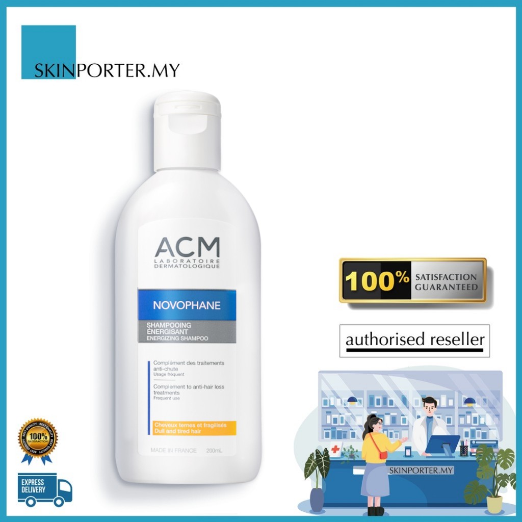 SKINPORTER ACM Novophane Energizing Shampoo 200ml | Shopee Malaysia