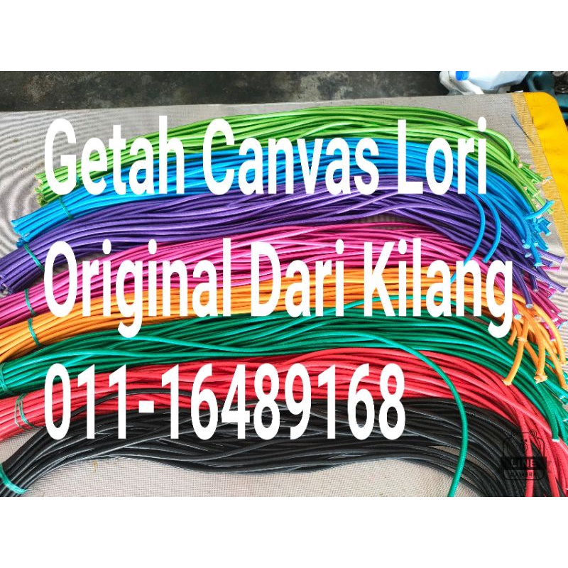 Tali Getah Kanvas Lori 4kaki Panjang (HARGA SETIAP 1 UTAS/TALI/PCS ...