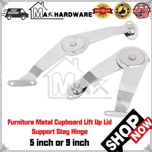 Furniture Metal Cupboard Lift Up Lid Support Stay Hinge (Metal Stay ...