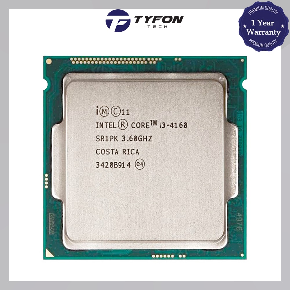 Intel Core i3-4160 Desktop Processor (3M Cache, up to 3.60 GHz ...