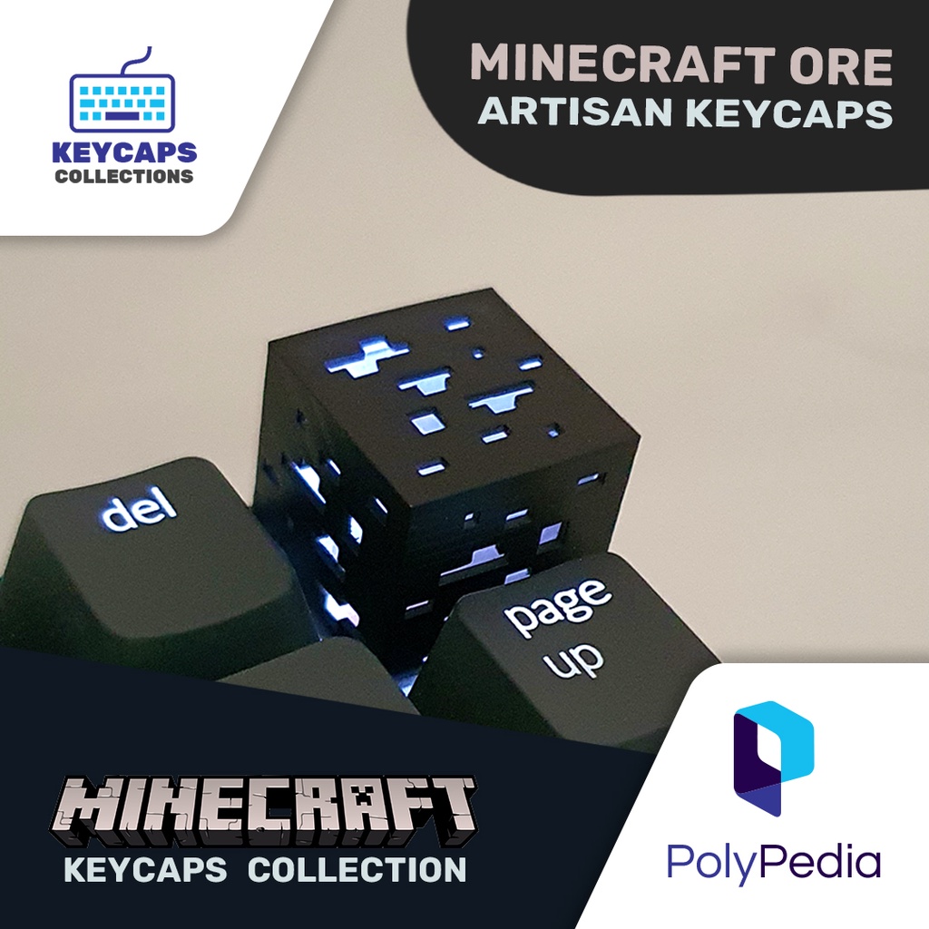 Minecraft Ore Artisan keycap/Keycaps | Shopee Malaysia