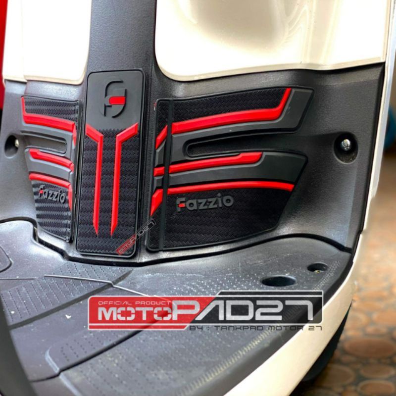 3d Rubber Fazzio Deckpad Sticker yamaha Fazzio Deck pad Fazzio Premium ...