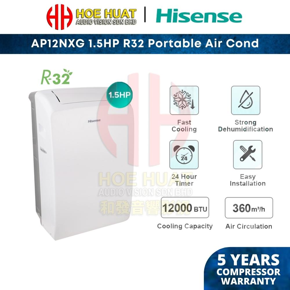 Hisense AP12NXG 1.5HP R32 Portable Air Conditioner Air Cond Penghawa ...