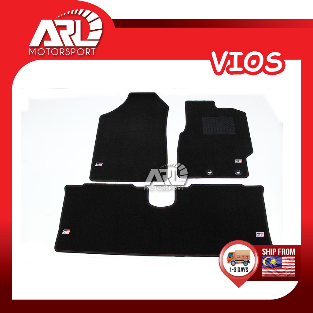 Toyota Vios NSP151 Facelift Floor Carpet Mat Cover For Vios (2019-2023 ...