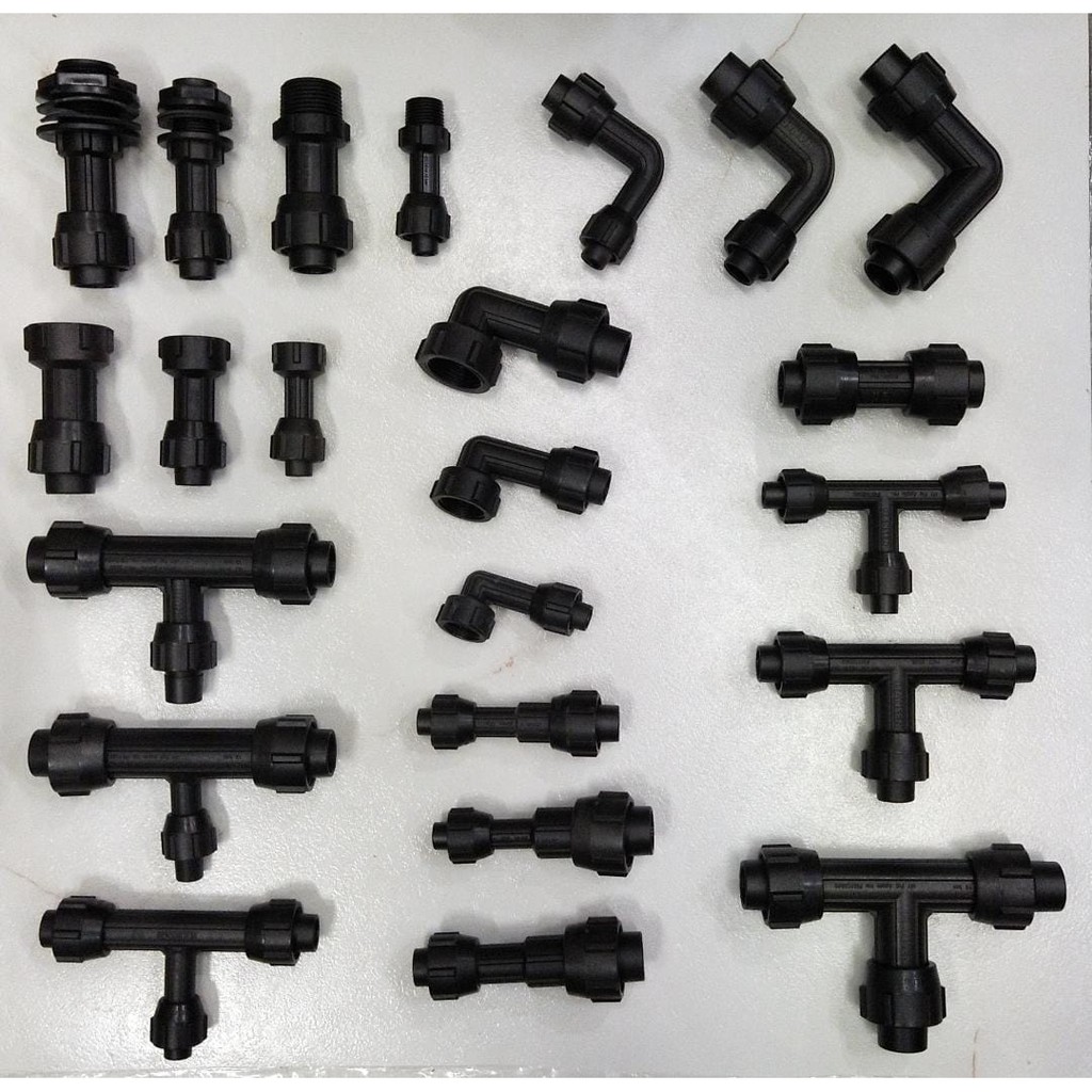 Hansen FITTING Elbow , Tee , Socket poly pipe | Shopee Malaysia