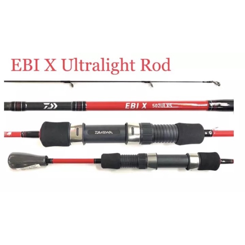 DAIWA EBI X ULTRALIGHT ROD 451ULXS / 502ULXS | Shopee Malaysia