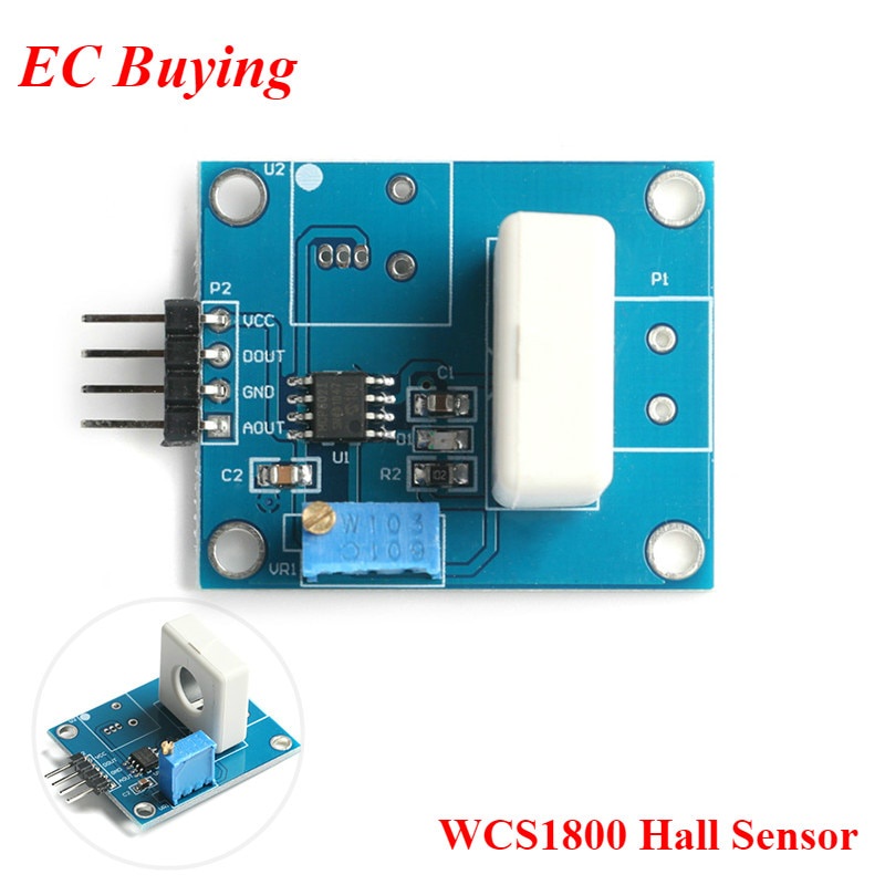 Wcs1800 Wcs1700 Wcs1600 Dc 5v 100A 70A 35A Current Protection Sensor ...