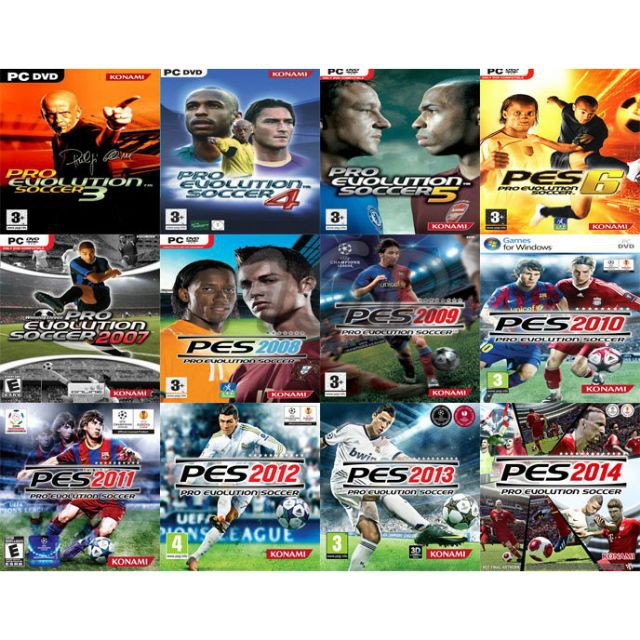 Pro Evolution Soccer Complete Collection Offline PC Games | Shopee Malaysia