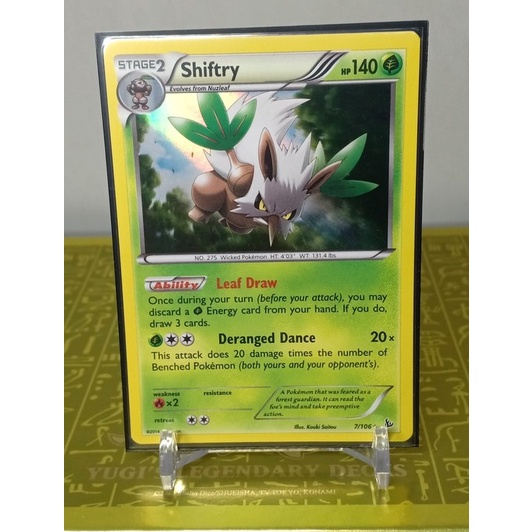 Pokemon TCG | Grade A | Shiftry (7/106) Holo Rare (EN Version) | Shopee ...