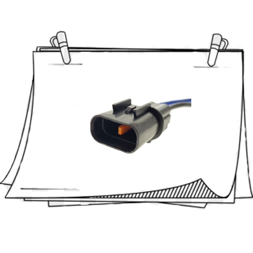 {JS} PROTON WIRA VDO/SATRIA/ARENA CRANKSHAFT SENSOR SOCKET CONNECTOR ...