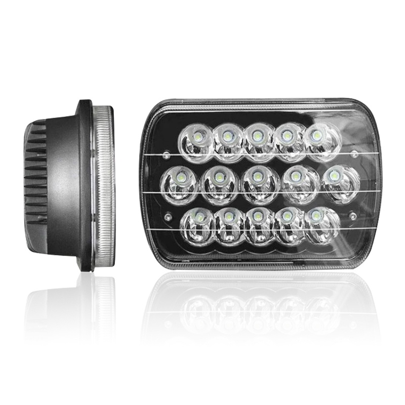 2pcs LED Headlight for Jeep Wrangler YJ Cherokee XJ Comanche MJ Chevy ...