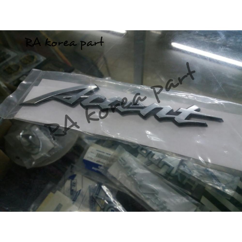 Original hyundai Accent writing Emblem | Shopee Malaysia