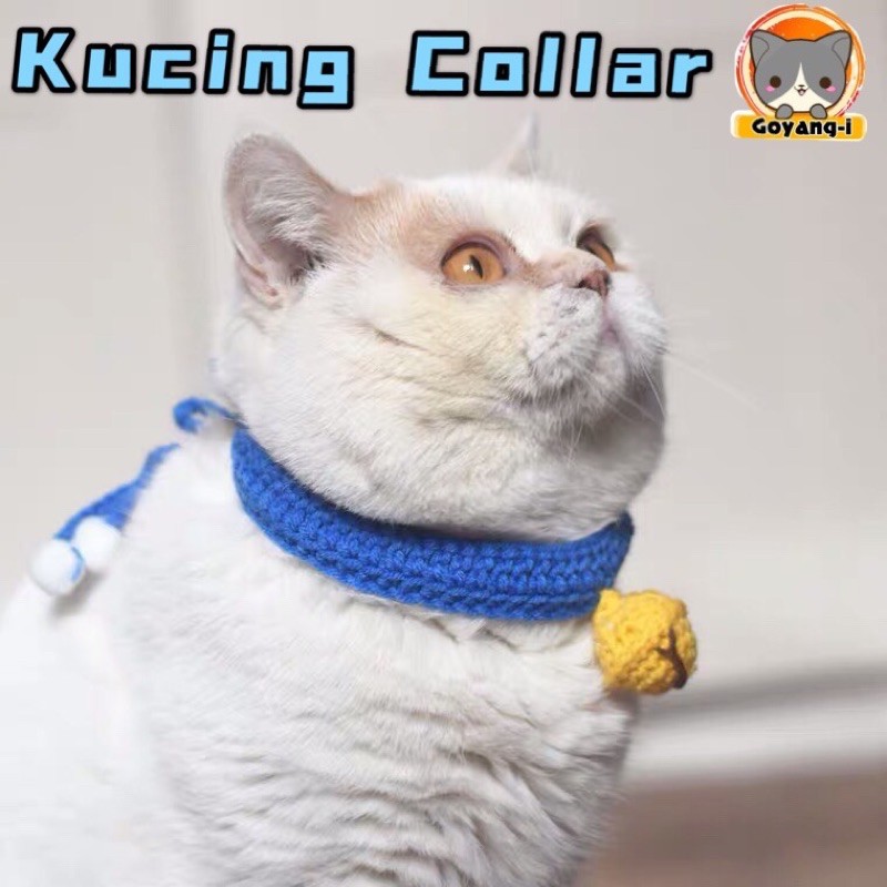 🔥Ready Stock🔥Rantai Kucing Comel Pet Cat Collar Cute Adjustable Neck ...