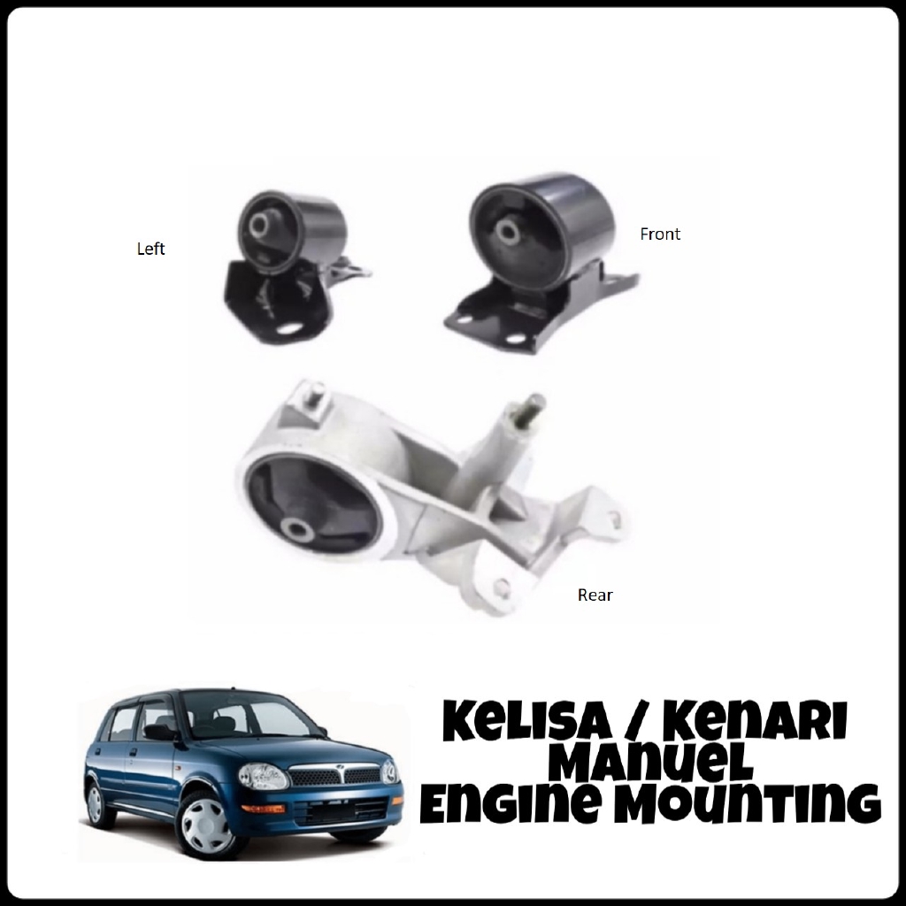 Engine Mounting - Perodua Kelisa / Kenari Manual ( 1Year Warranty ...