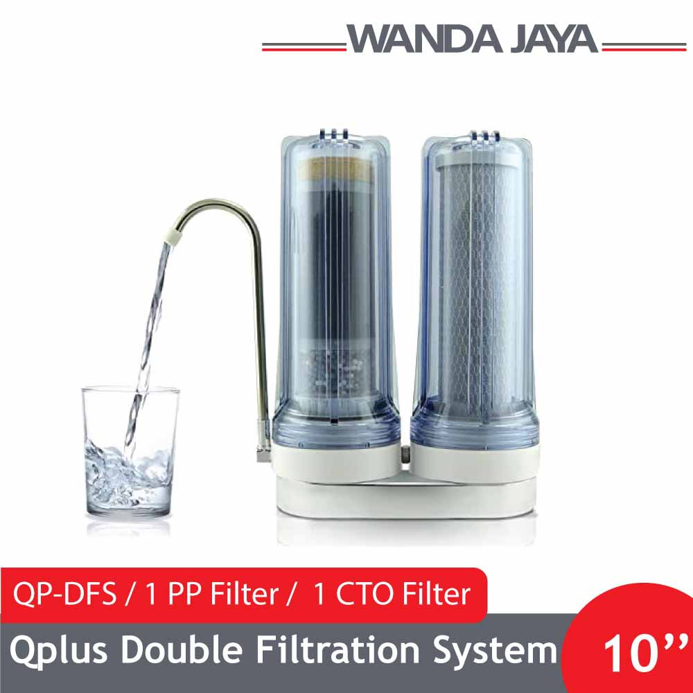 Qplus Double Filtration System (QP-DFS) (Include 1 PP Filter & 1 CTO ...