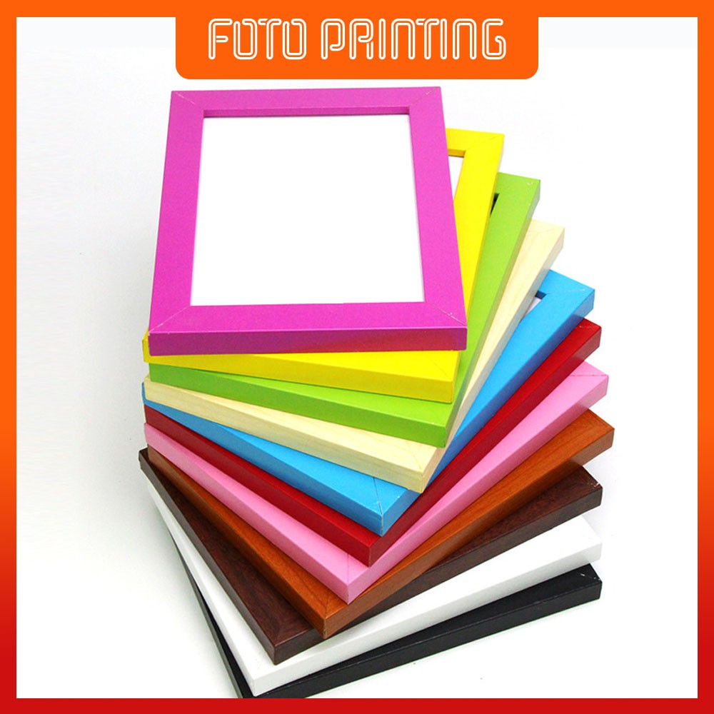 4R & 6R & 8R & A4 Modern Design Wood Photo Frame for Decorative ...