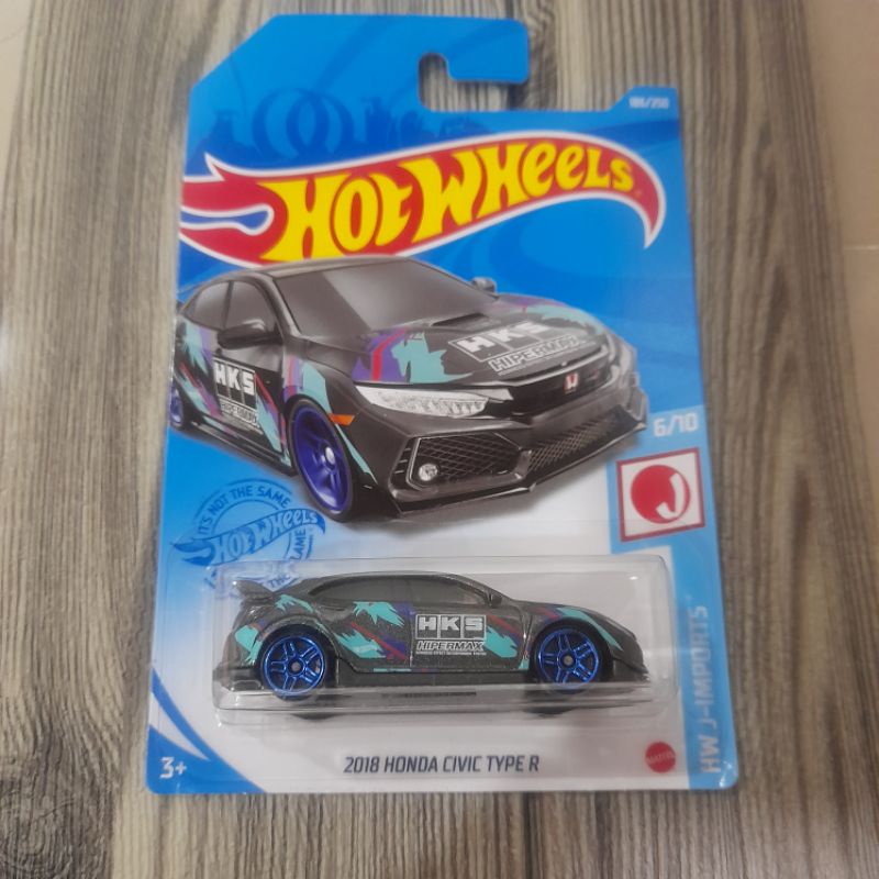Hot Wheels 2018 Honda Civic Type R HKS FK8R HotWheels | Shopee Malaysia