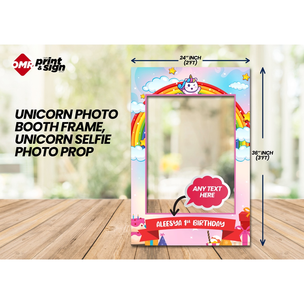 PHOTO BOOTH FRAME/SELFIE FRAME PHOTO PROP | Shopee Malaysia