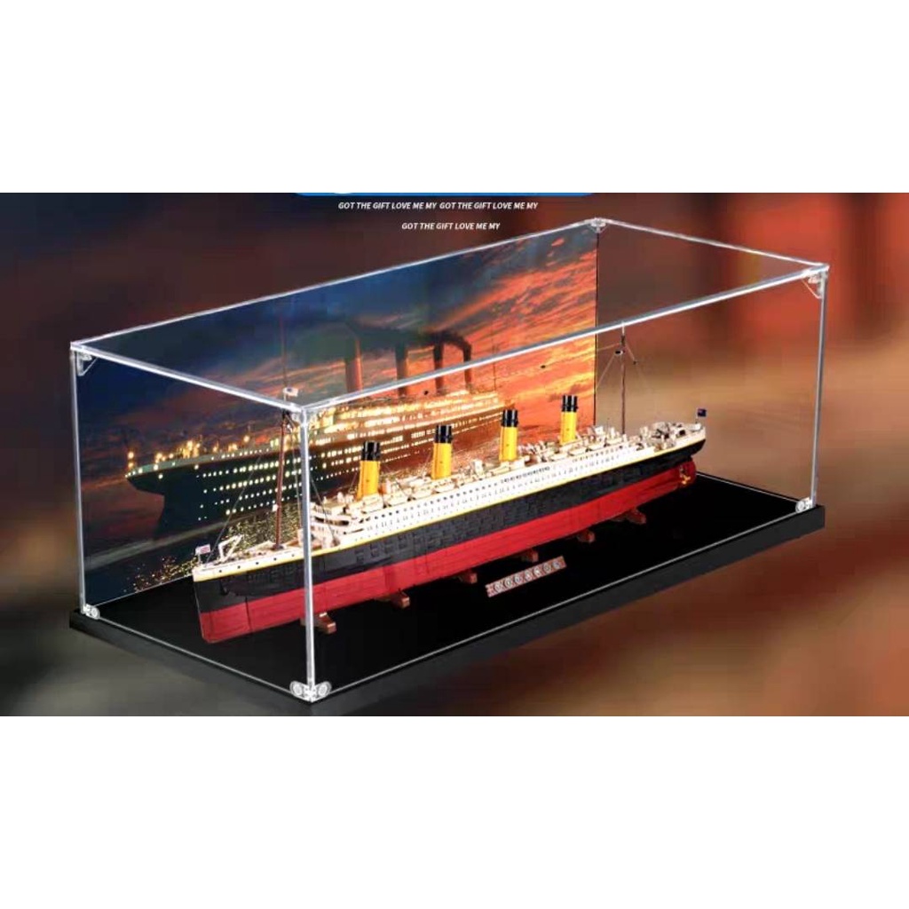 Display Case Box Creator Expert 10294 Titanic (Only display case box ...