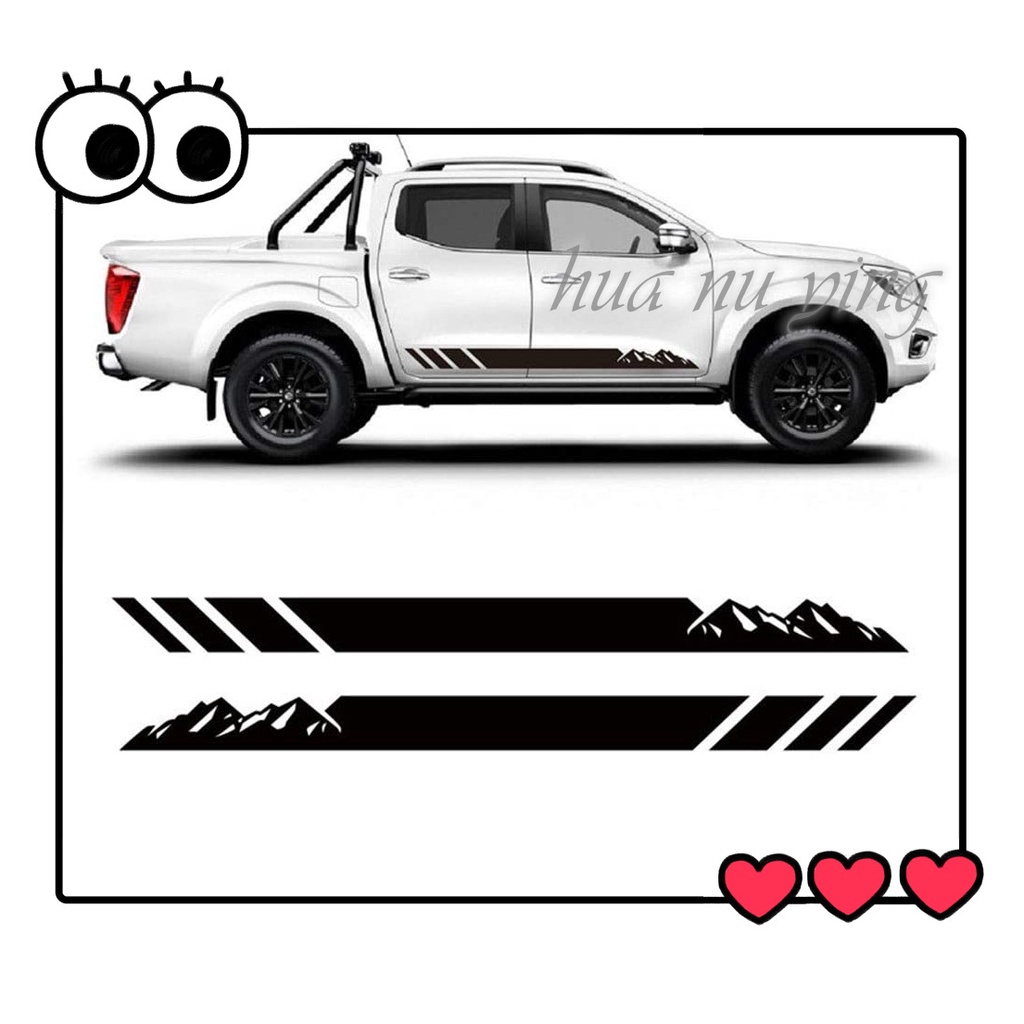 Ubuy Buy For Nissan Navara NP300 OFF ROAD Mountain Styling Car Stickers ...