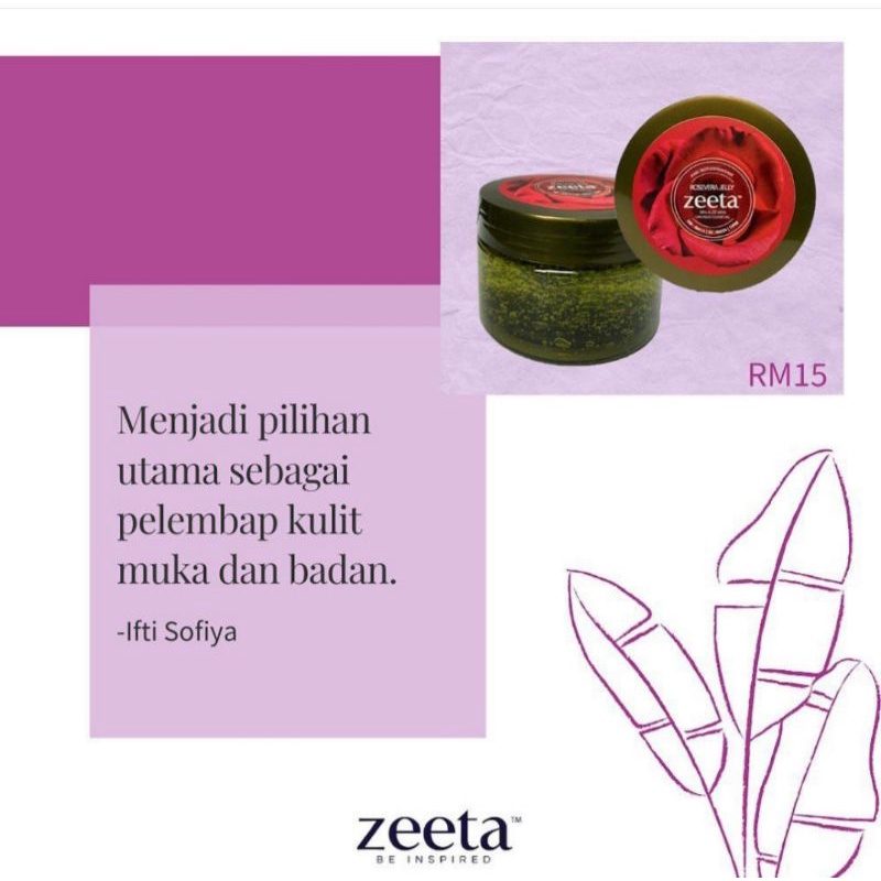 🔥Ready Stock: ROSVERA JELLY By Zeeta(100g) | Shopee Malaysia