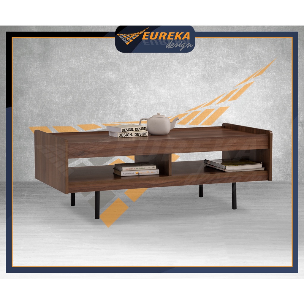 [INSTALLATION SERVICE] 4ft Coffee Table Hall Modern Industrial Wood ...