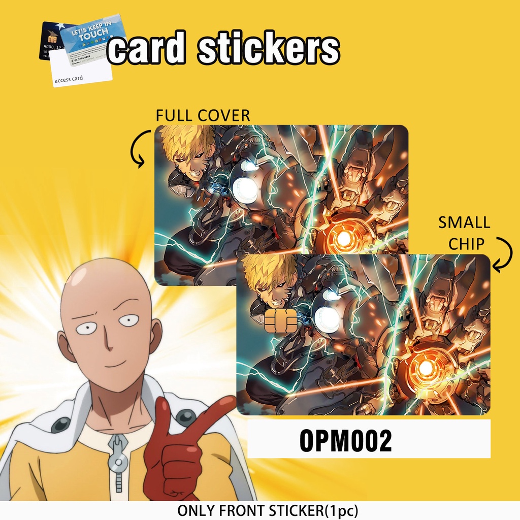 ONE PUNCH MAN STICKER - SAITAMA SITCKER - GANOS KAD STICKER - ANIMATION ...