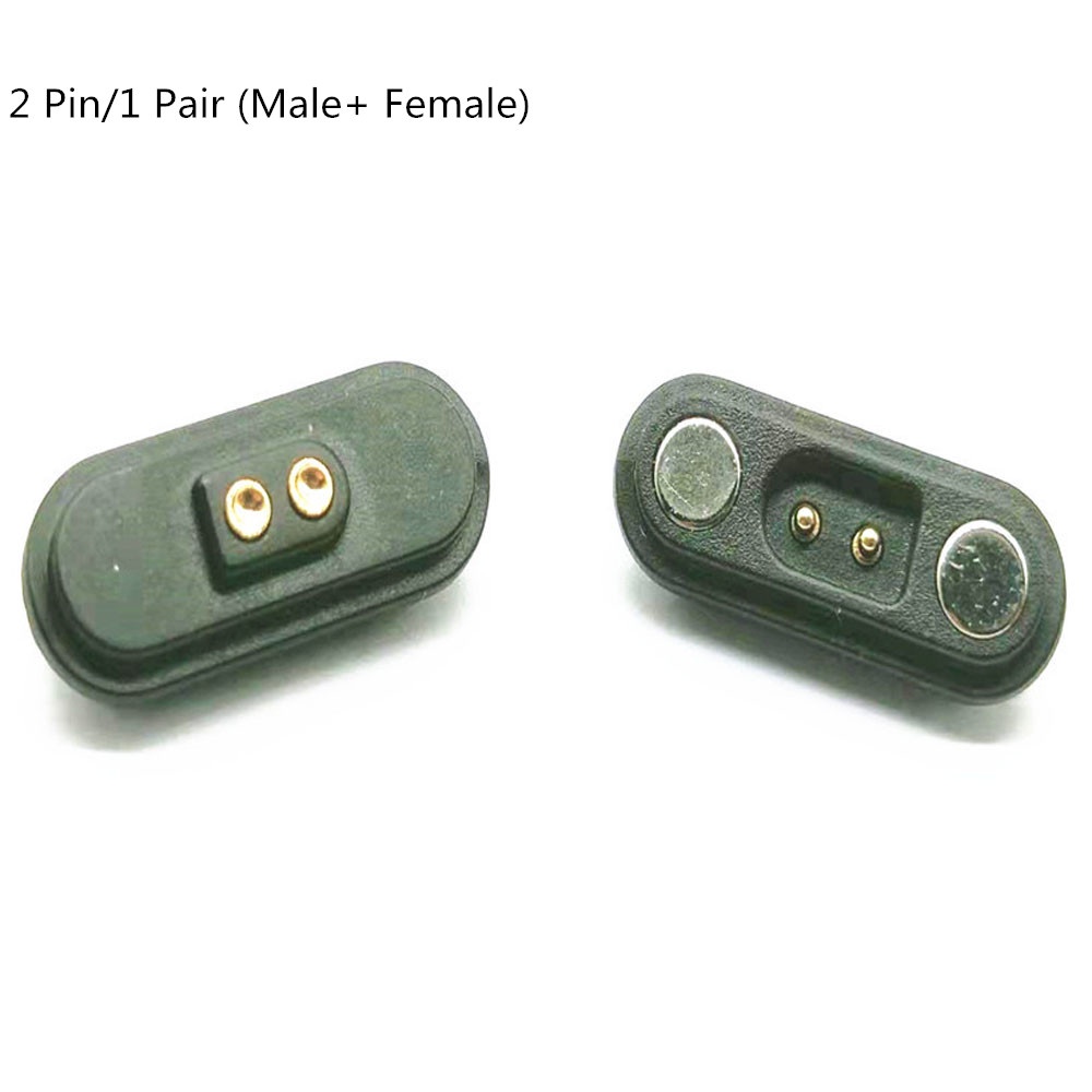 1Pair 2/3/4/5P 12V 1A Waterproof Magnetic Pogo Pin Connector Pogopin ...