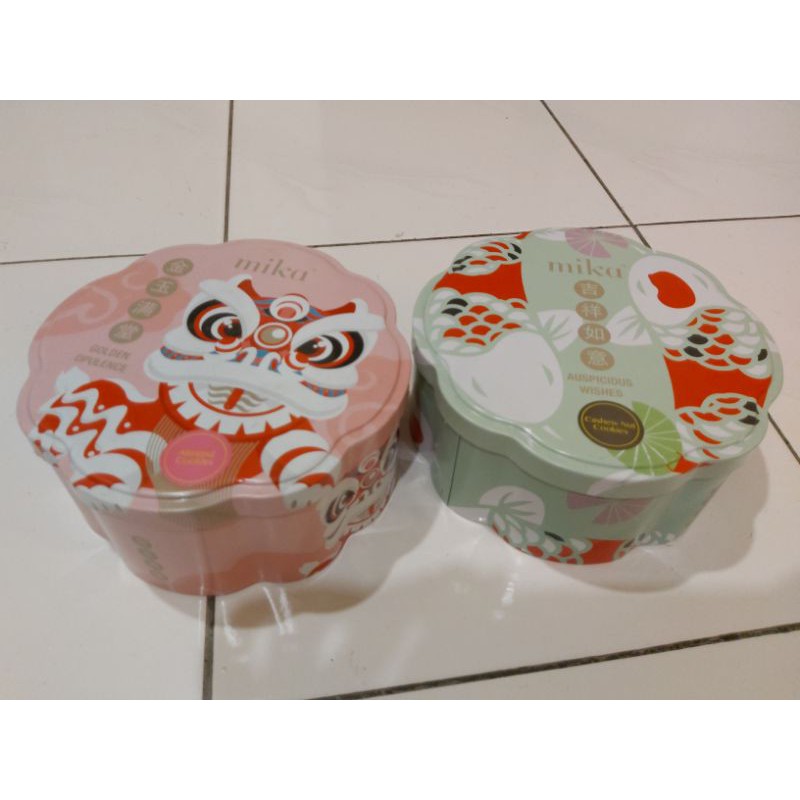 Let go! CNY cookies container (2units) | Shopee Malaysia