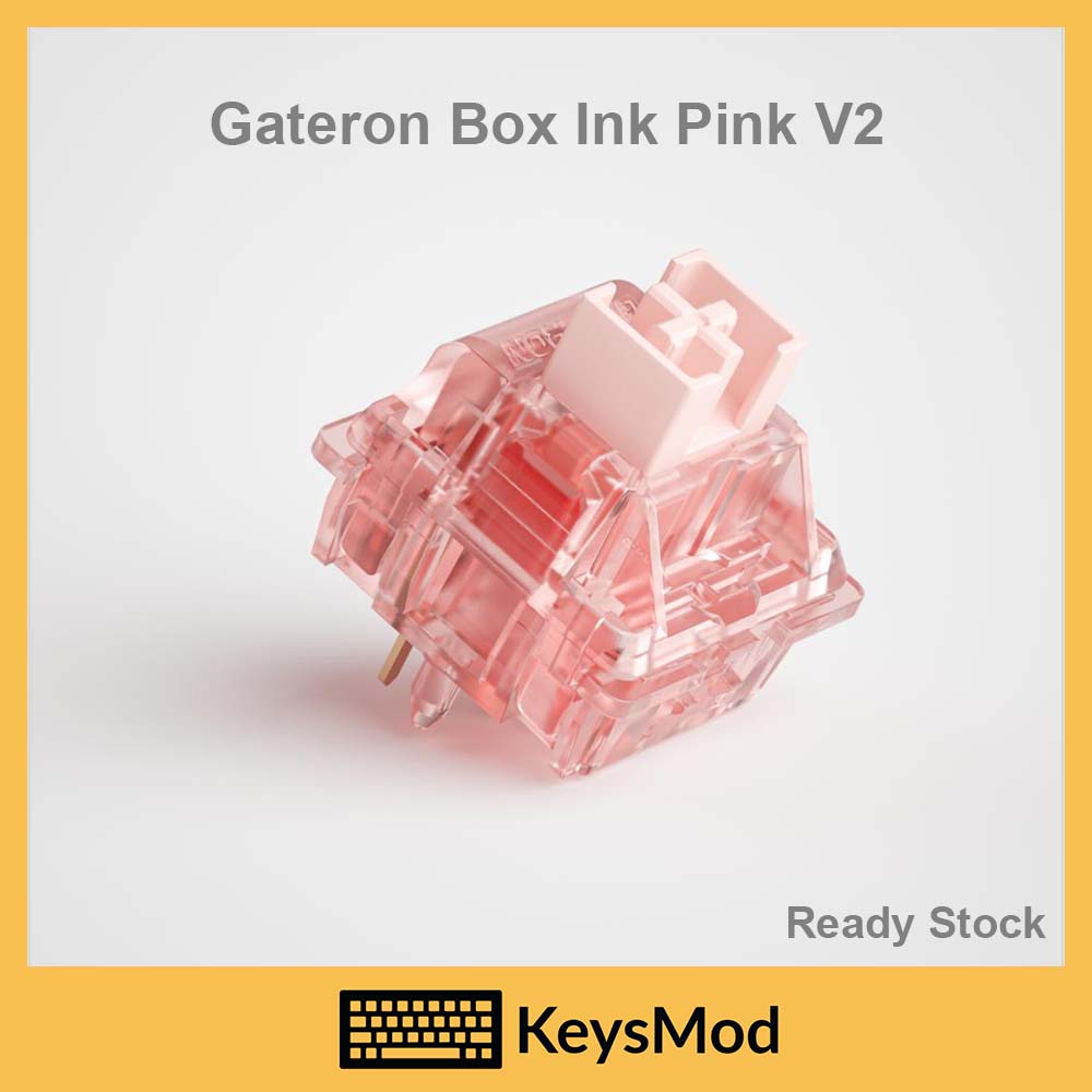 Clearance!!! - Gateron Box Ink Pink V2 (New Version) - Clearance ...